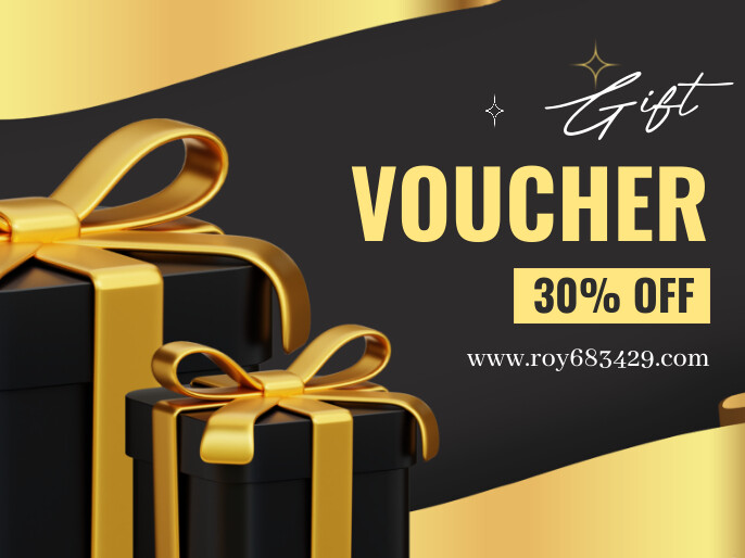 Gift Voucher Templat | PosterMyWall