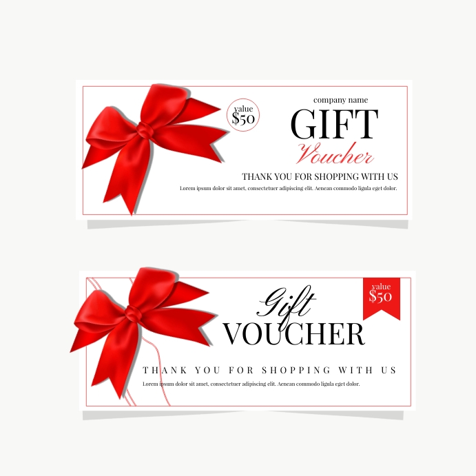Gift Voucher Template | PosterMyWall