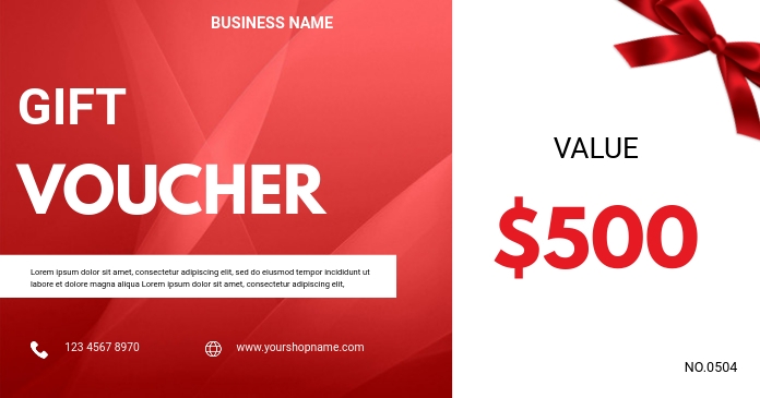 Copy of Gift voucher flyer | PosterMyWall