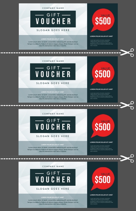 Gift Voucher Layout Template | PosterMyWall