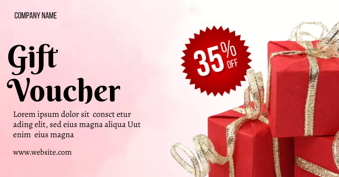 Gift Voucher Template | PosterMyWall