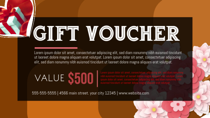 Copy of Gift Voucher Twitter Post | PosterMyWall