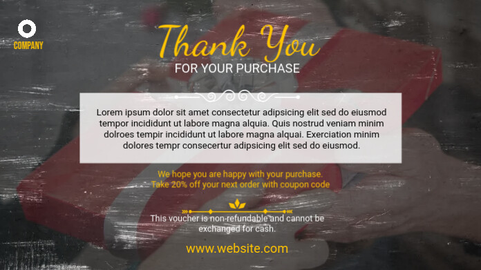 Gift Voucher Twitter Post Template | PosterMyWall