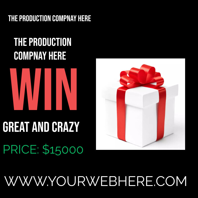 Gifts Template | PosterMyWall