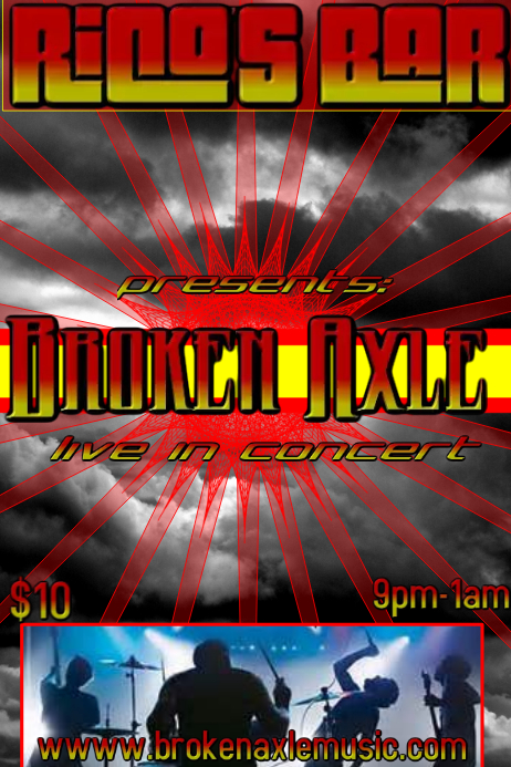 Gig Flyer Template | PosterMyWall