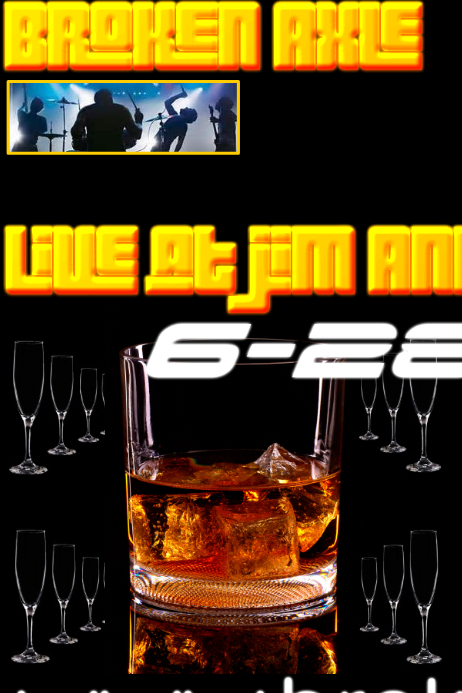 Gig Flyer Template | PosterMyWall