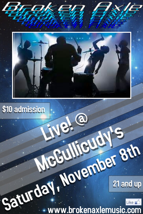 Gig Flyer Template | PosterMyWall