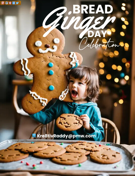 Copy of Gingerbread Day | PosterMyWall