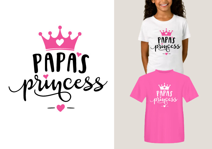 girl's t-shirt design Template | PosterMyWall