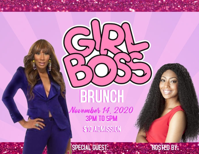 Girl boss empowerment brunch Template | PosterMyWall