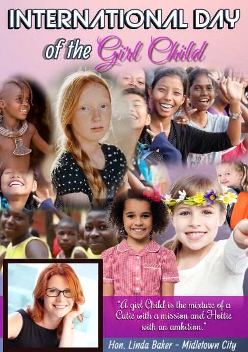 Girl Child Day Template | PosterMyWall