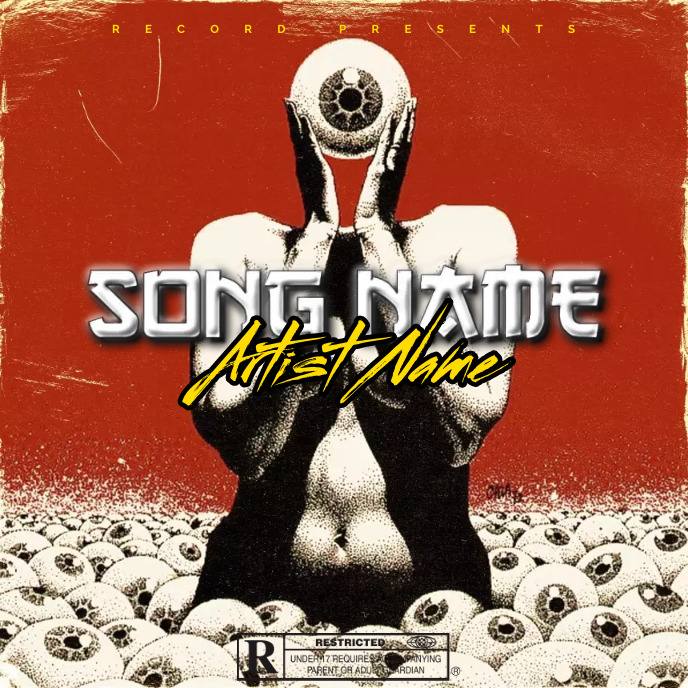 GIRL eye Album Cover music trap mixtape rap Template | PosterMyWall