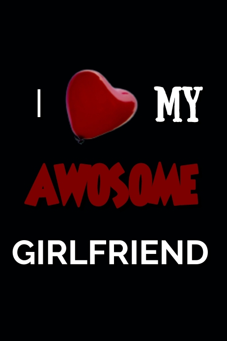 Girlfriend's day Template | PosterMyWall