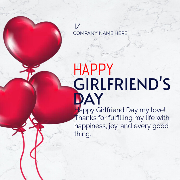 Copy of GIRLFRIEND'S DAY | PosterMyWall