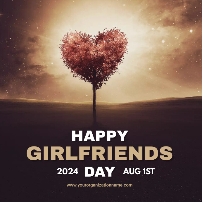 girlfriend's day Template | PosterMyWall