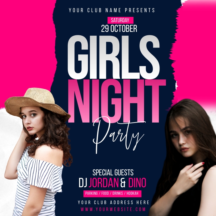 girls night (1) Template | PosterMyWall