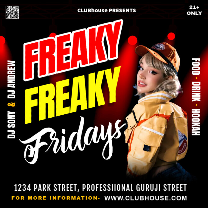 girls night bar ad Template | PosterMyWall