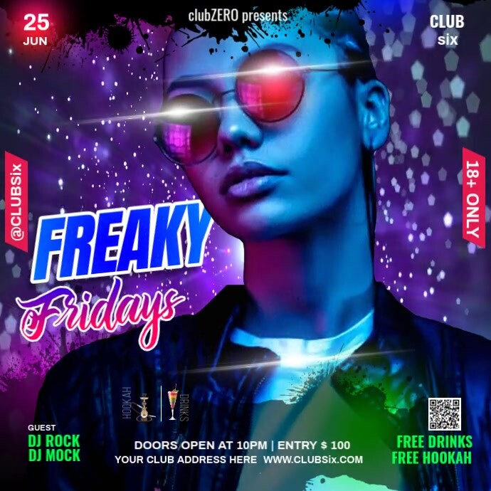 girls night bar ad Template | PosterMyWall