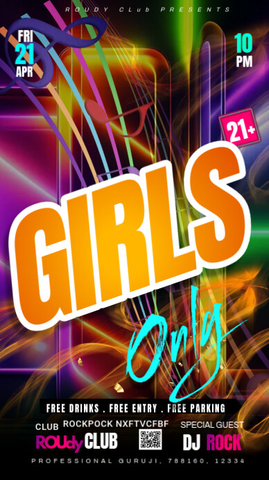 girls night out Template | PosterMyWall