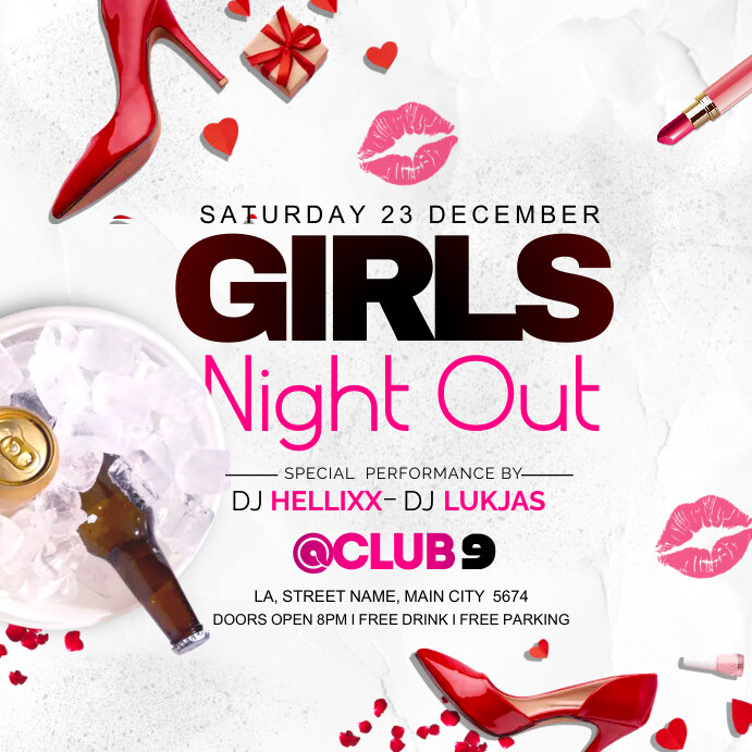 girls night out Template | PosterMyWall