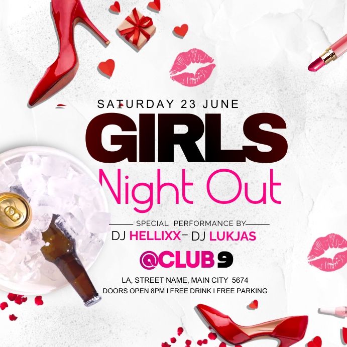 Copy of girls night out | PosterMyWall