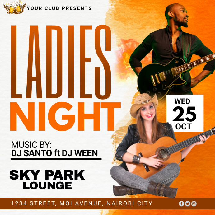 Copy of girls night out | PosterMyWall