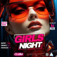 Girls night out Template | PosterMyWall