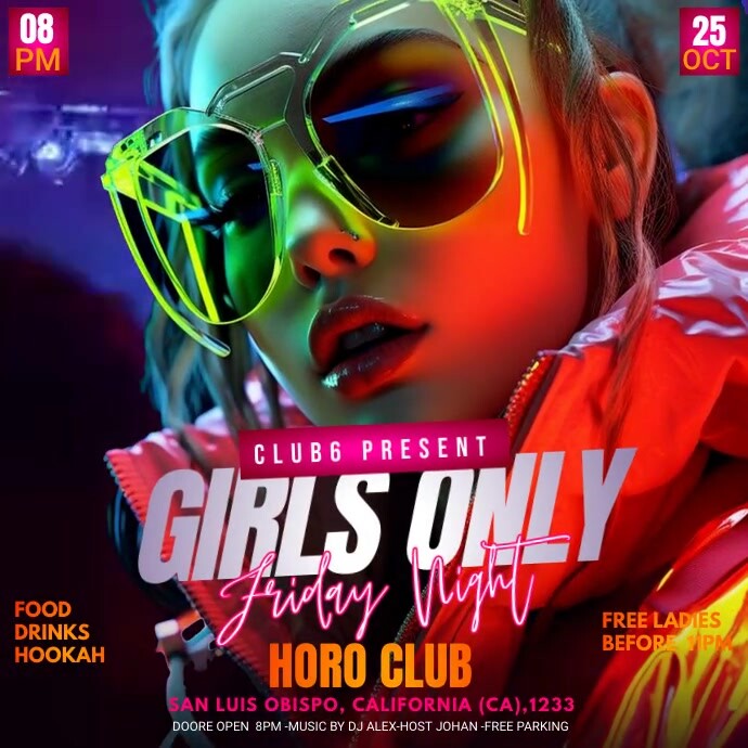 girls night out Template | PosterMyWall