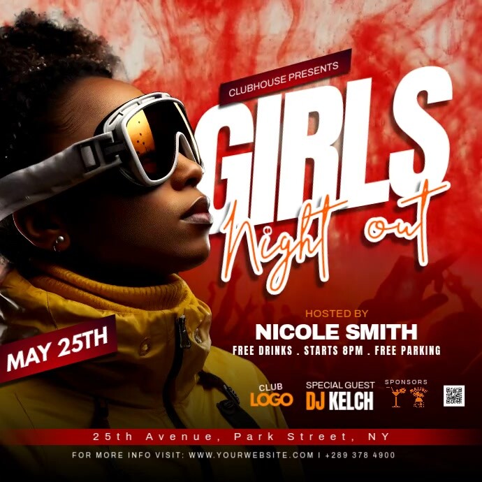 girls night out Template | PosterMyWall