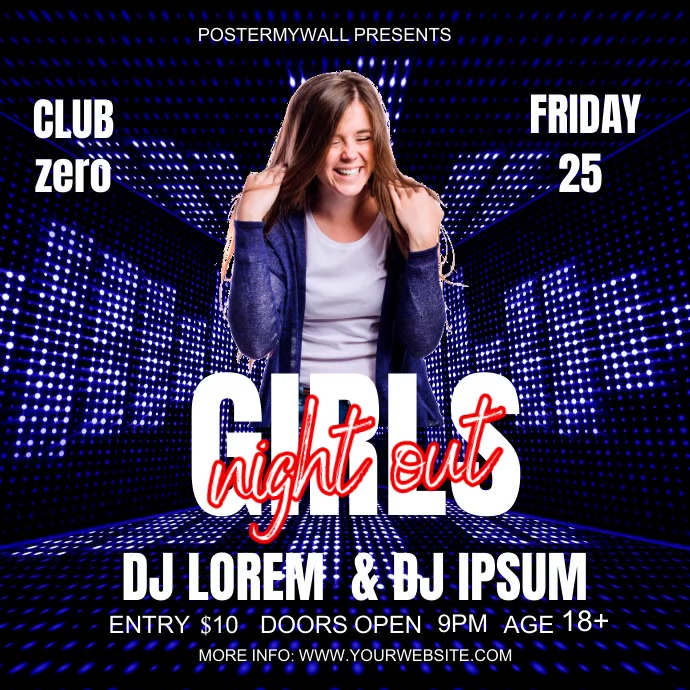 Copy of girls night out | PosterMyWall