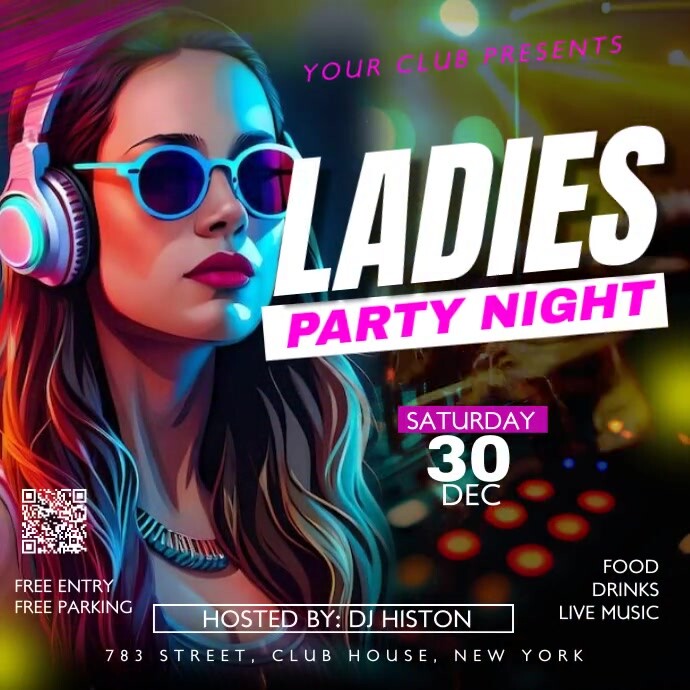 girls night out Template | PosterMyWall