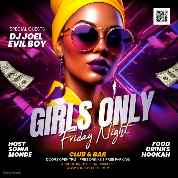 girls night out Template | PosterMyWall