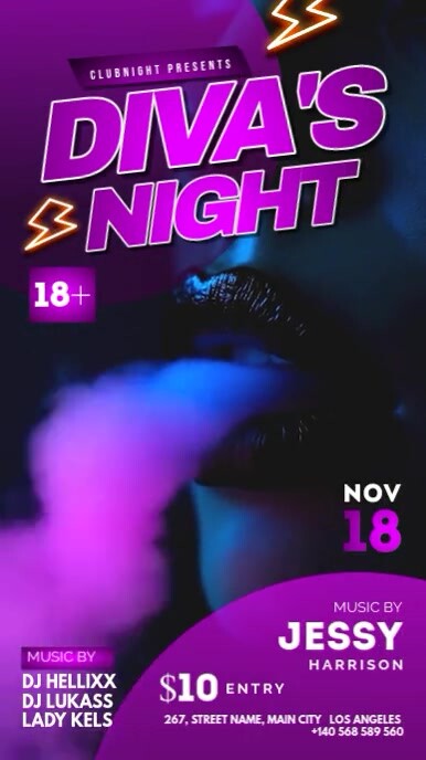 girls night out Template | PosterMyWall