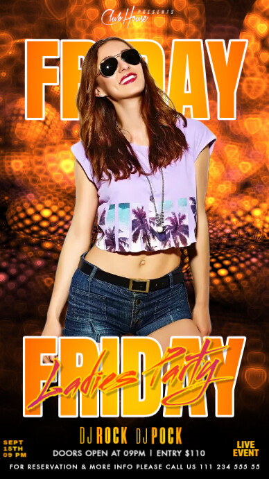 girls night out Template | PosterMyWall