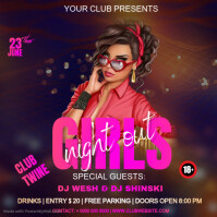 Girls night out (1) Template | PosterMyWall