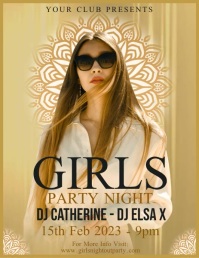 Night party flyer Template | PosterMyWall