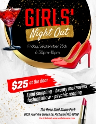 Girls Night Out Flyer Template | PosterMyWall