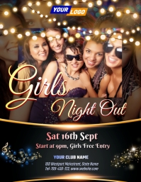 Girls Night Out Flyer Template | PosterMyWall