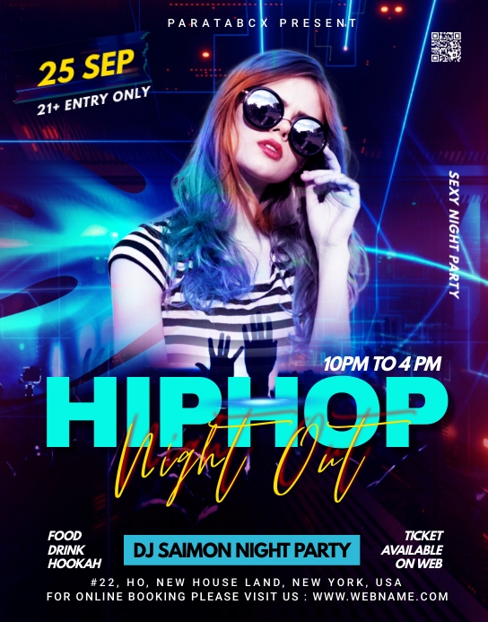 girls night out party ad Template | PosterMyWall