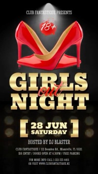 Girls night out Template | PosterMyWall