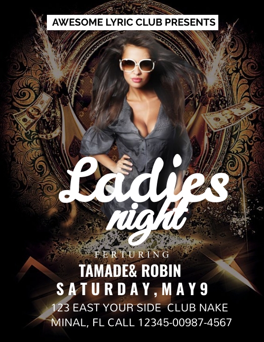 girls night party flyer Template | PosterMyWall