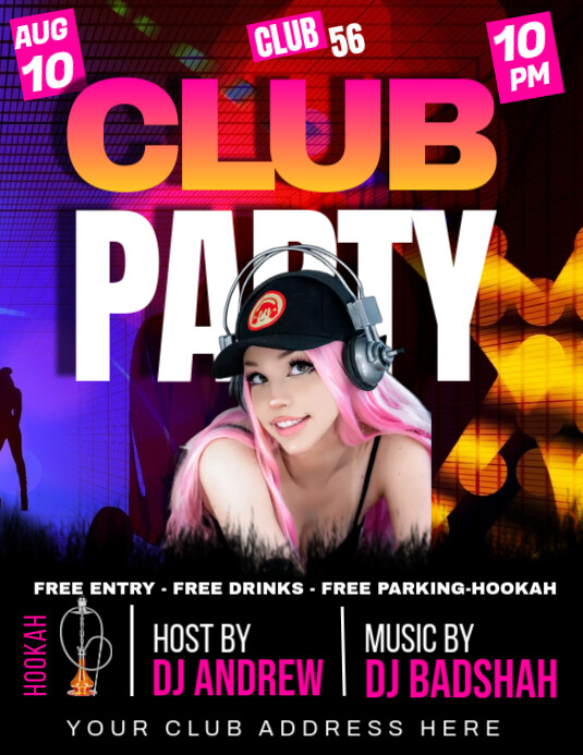 Copy of girls night template design | PosterMyWall