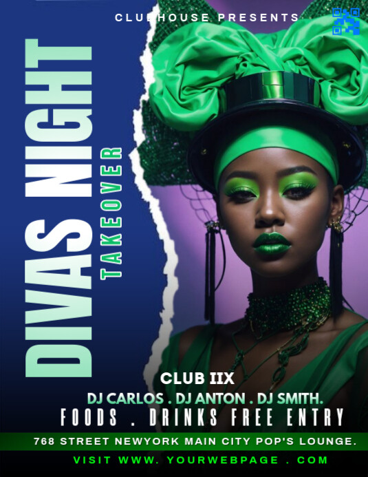 Copy of girls party flyers | PosterMyWall