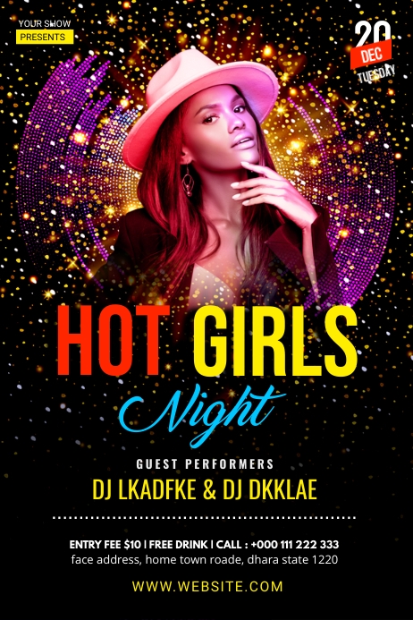 Copy of Girls Party Poster | PosterMyWall