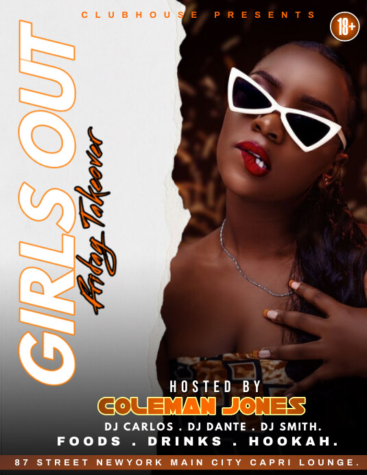 Modèle girls party posters | PosterMyWall
