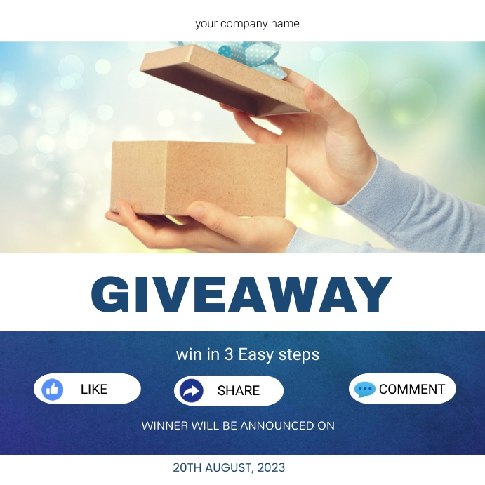 Copy of Give away flyers | PosterMyWall