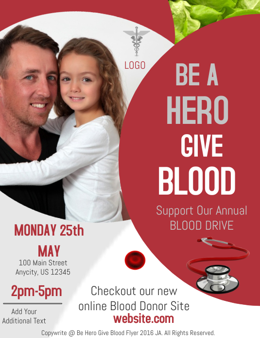 Give Blood | PosterMyWall