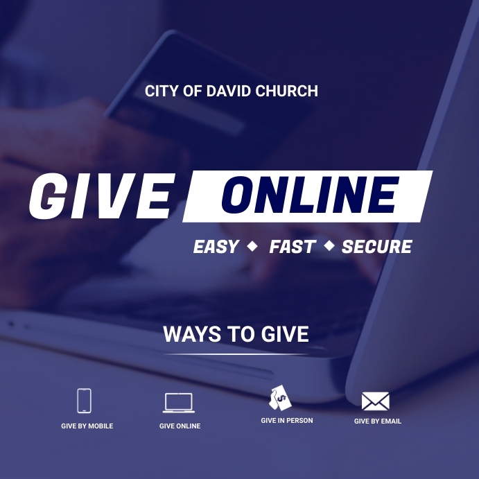 give online Template | PosterMyWall