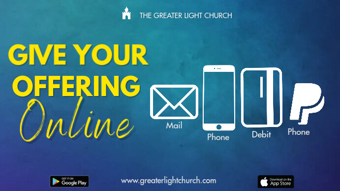 Give Online Template | PosterMyWall