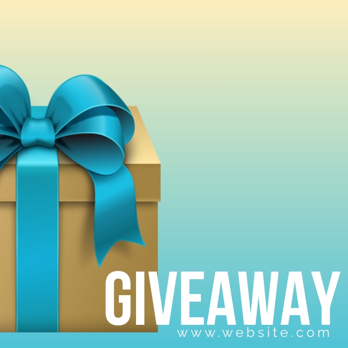giveaway Template | PosterMyWall